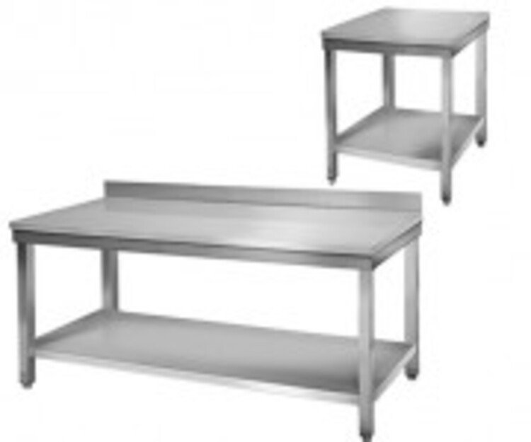 Nerūdijančio plieno darbo stalai - 600mm gylio | Monarda-Group.com ...